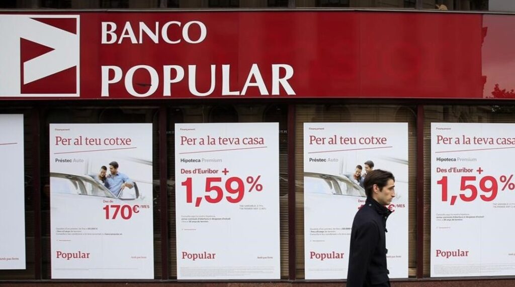 El Banco Popular Español para particulares. - Legitima Defensa